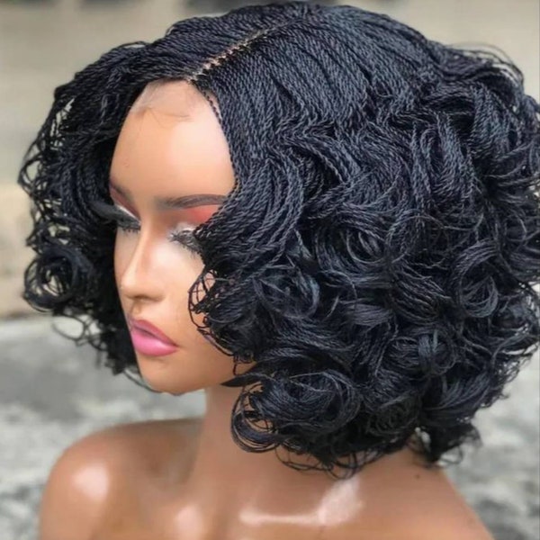 Short Braided Wig - Etsy