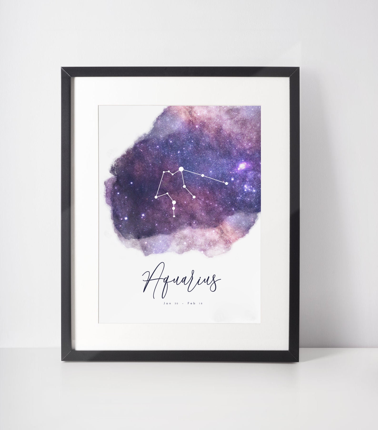 Constellation Print Star Sign Print Horoscope Print Zodiac - Etsy UK