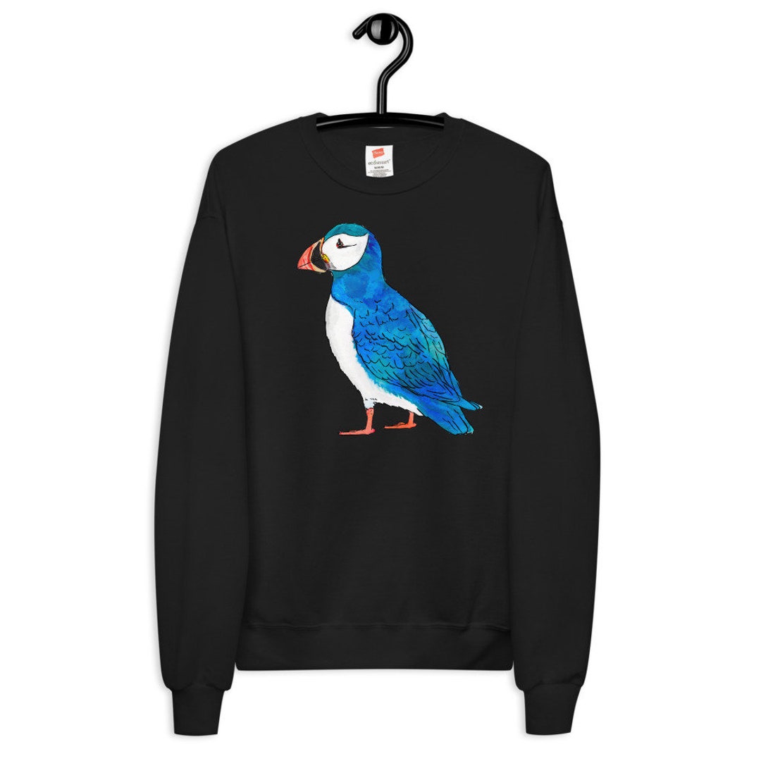 Rainbow Puffin Sweatshirt, Puffin Sweatshirt, Puffin Apparel, Puffin ...