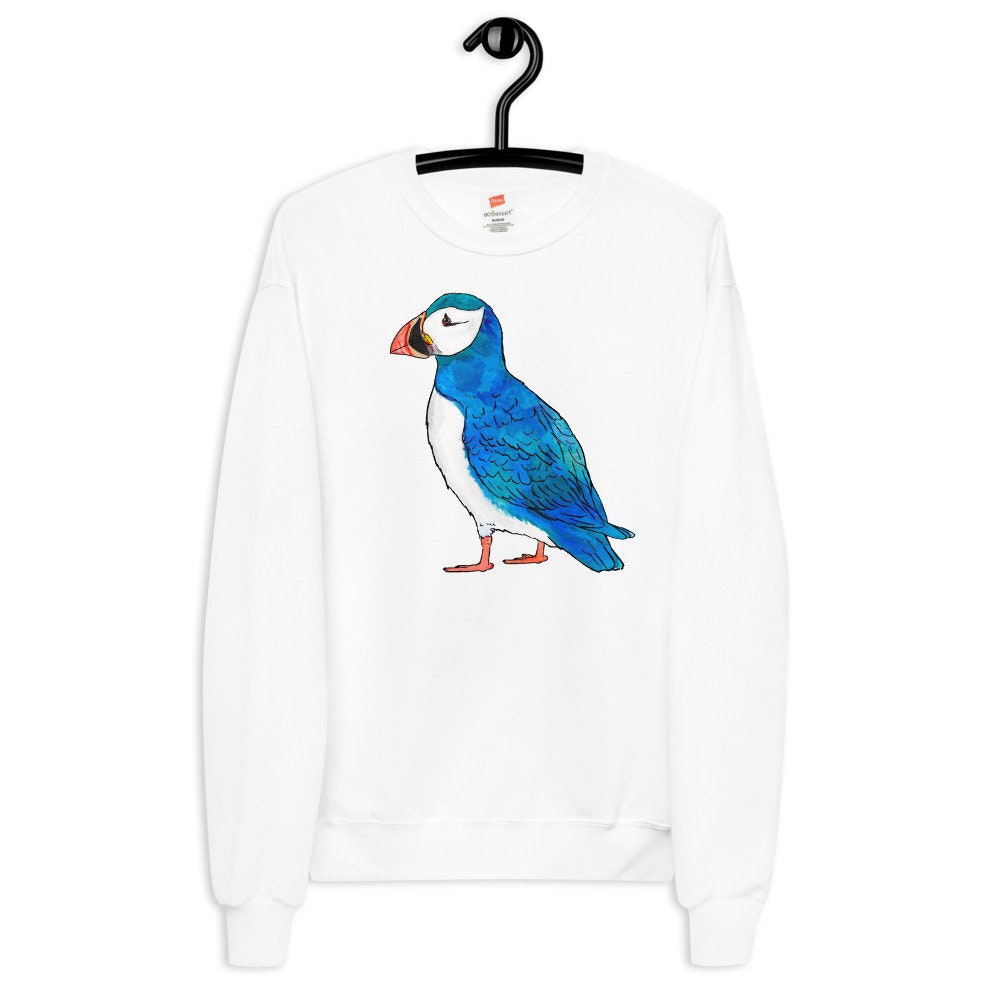 Rainbow Puffin Sweatshirt Puffin Sweatshirt Puffin Apparel - Etsy