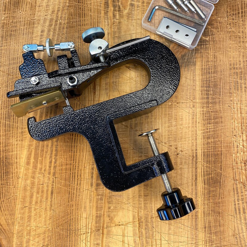 Leather Skiver - Etsy