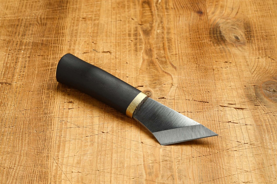 Leather Skiving Knife, Hand Made Oblique Skiving Knife, Skew Knife for ...
