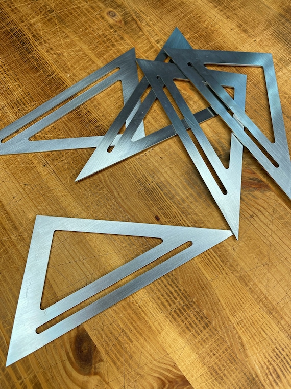 Metal Triangle Ruler