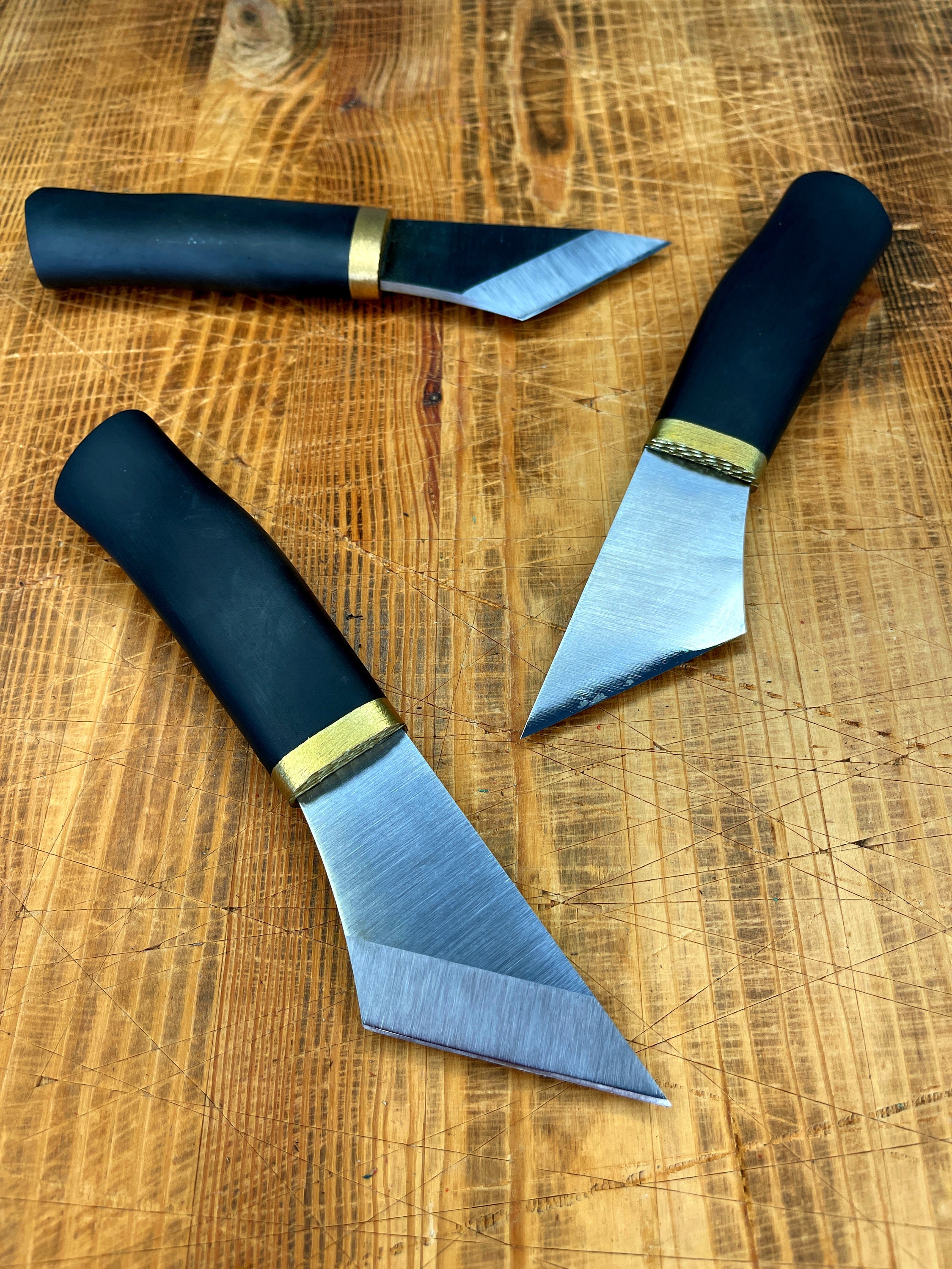 Leather Skiving Knife Hand Made Oblique Skiving Knife Skew - Etsy