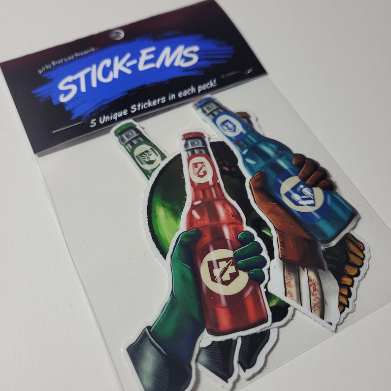Stick-ems Call of Duty Zombies Sticker Pack - Etsy