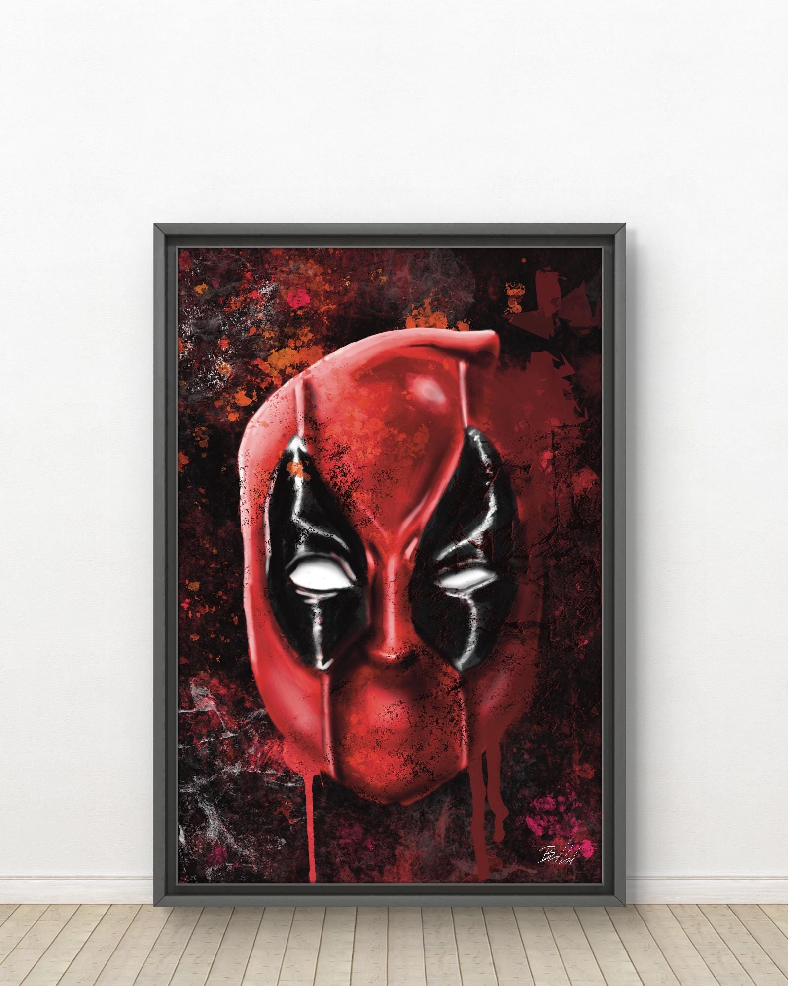 Deadpool Art Print - Etsy