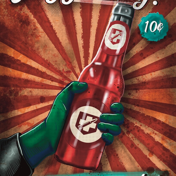 Call of Duty Perk Bottles - Etsy