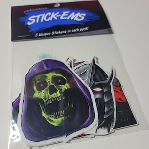Stick-ems Villains Sticker Pack - Etsy