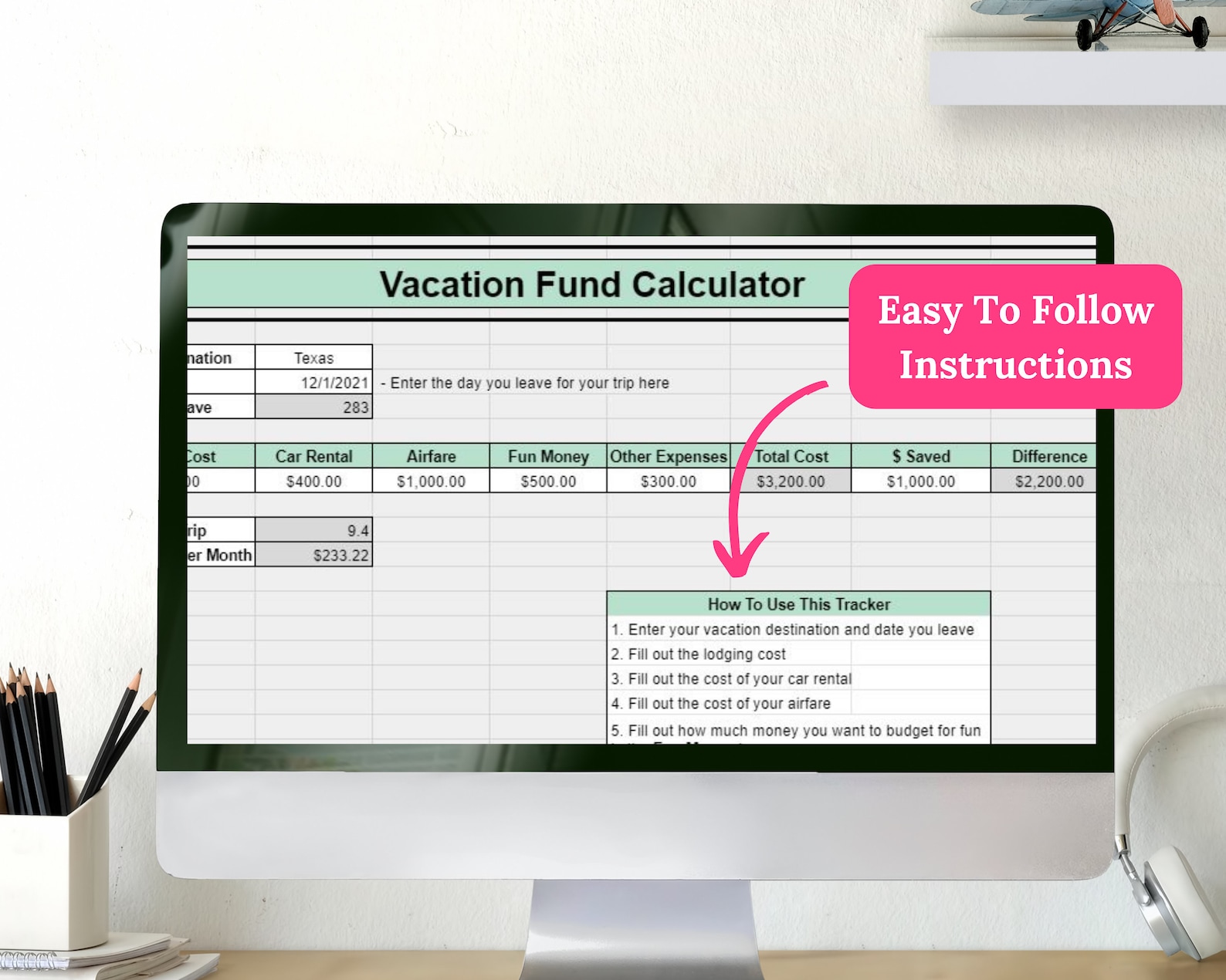 Vacation Fund Calculator - Easily Save Money for Your Next Big Vacation ...