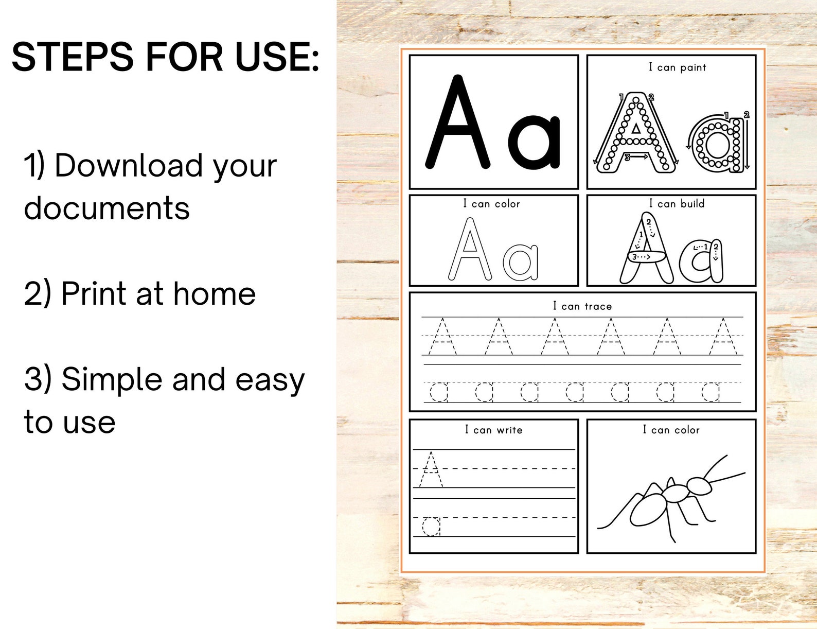 26 Alphabet Worksheets, Alphabet Tracing Sheets, Tracing Letters ...