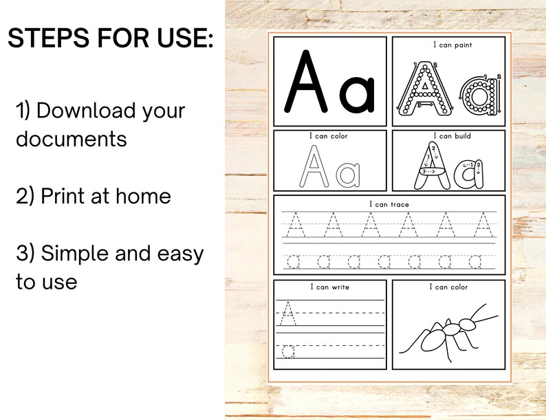 26 Alphabet Worksheets, Alphabet Tracing Sheets, Tracing Letters ...