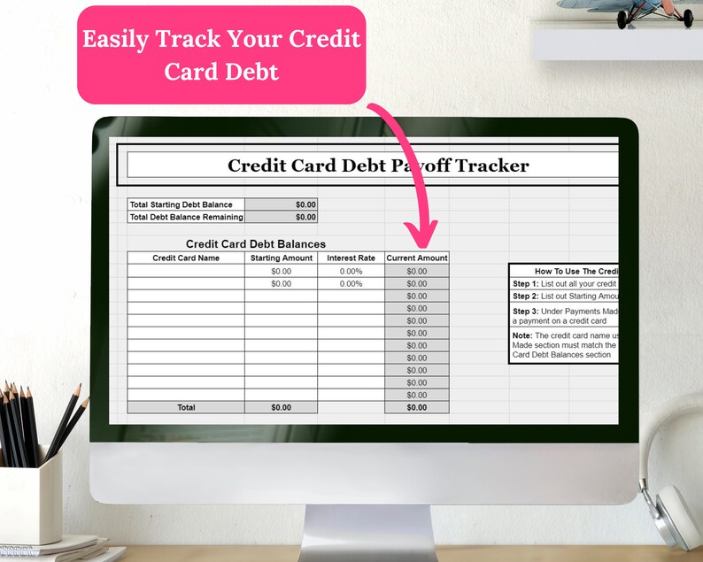 The Ultimate Debt Payoff Spreadsheet Bundle Pay off Debt - Etsy