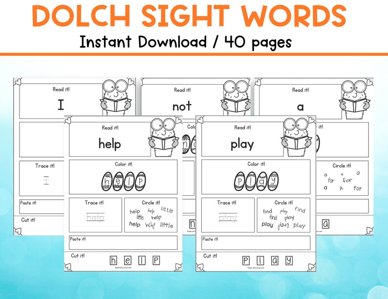 Dolch Sight Word List, Dolch Words, Dolch Sight Words Kindergarten, Pre ...