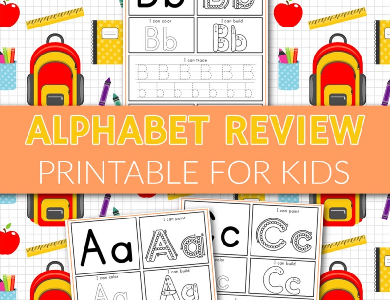 26 Alphabet Worksheets, Alphabet Tracing Sheets, Tracing Letters ...