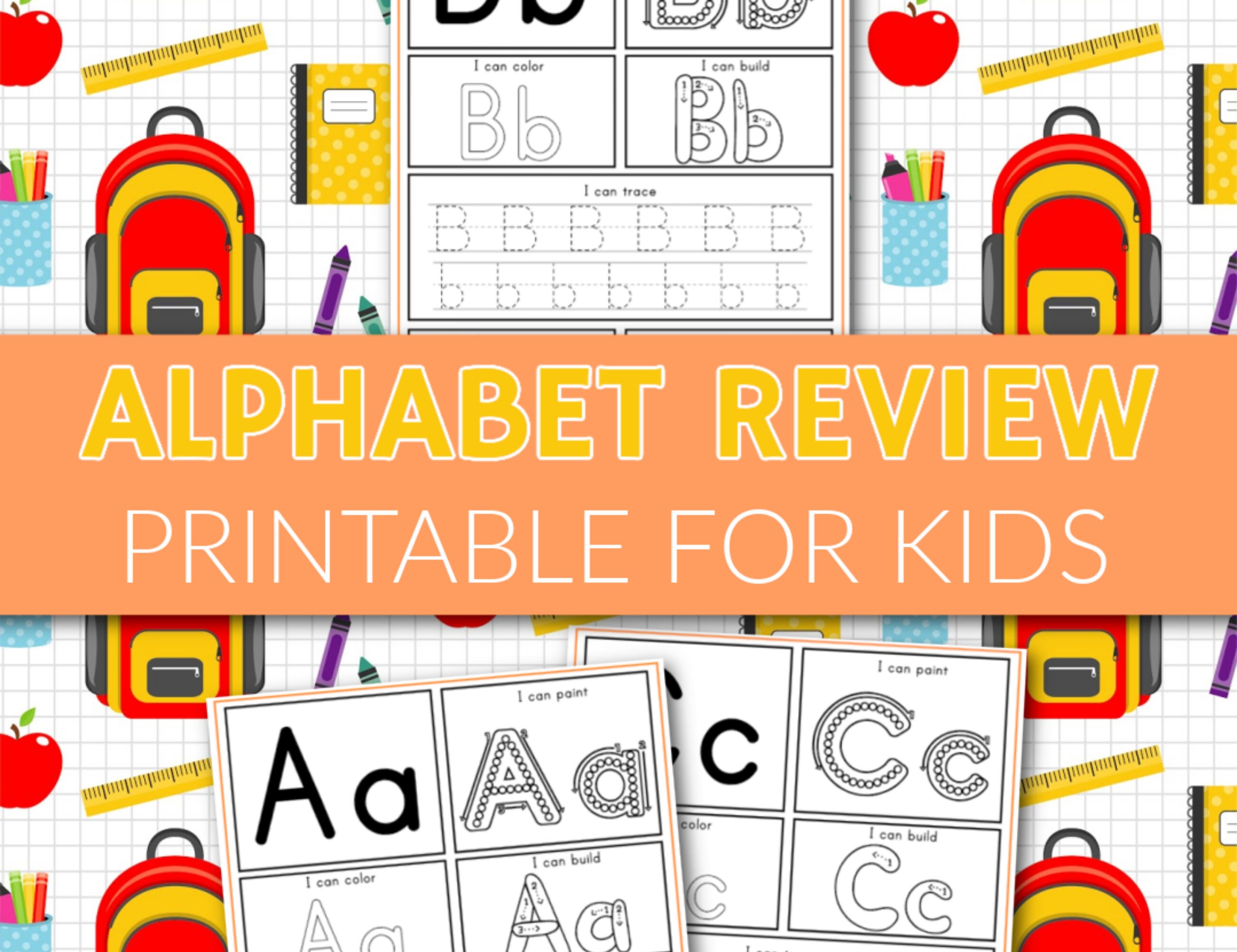 26 Alphabet Worksheets, Alphabet Tracing Sheets, Tracing Letters ...