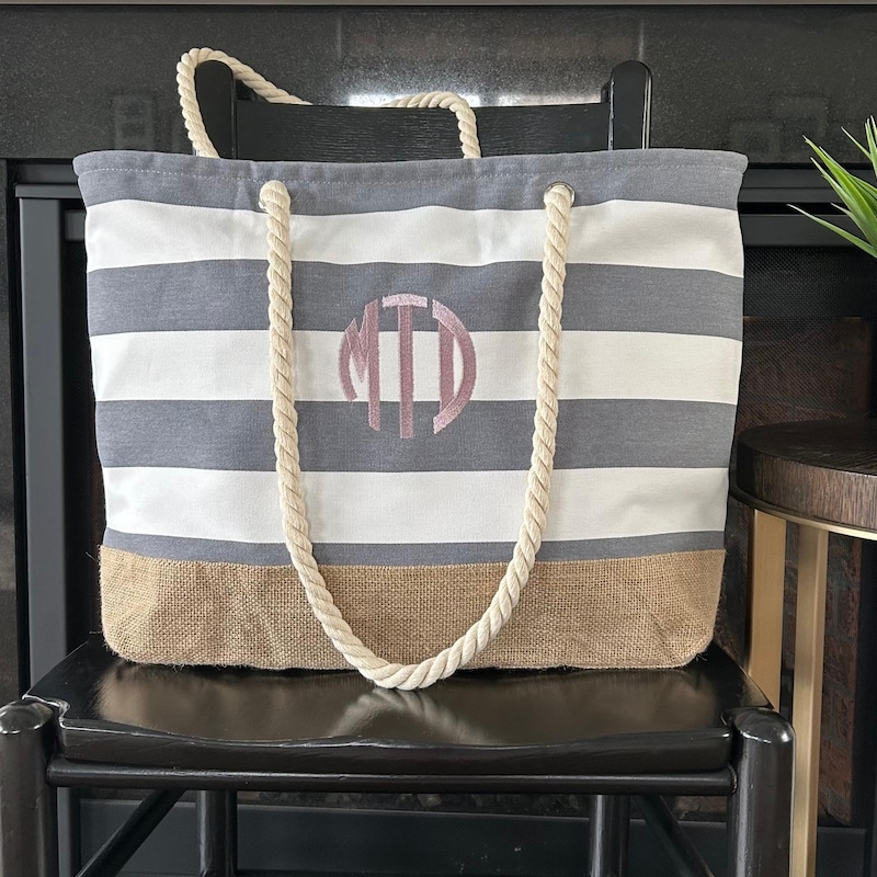 Personalized Tote Rope Handle - Etsy