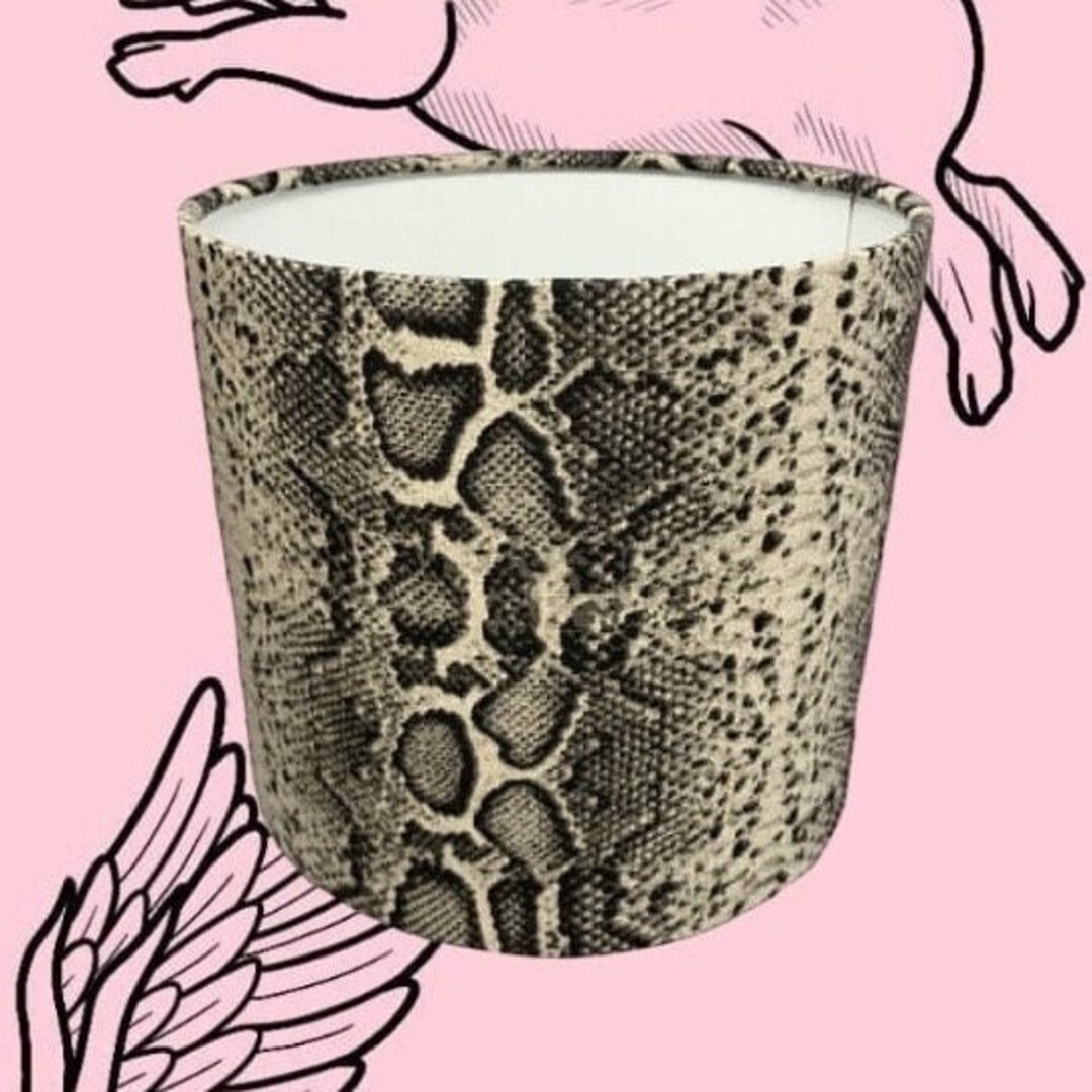 Snake Skin Design Lampshade - Etsy