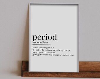 Period Definition - Etsy