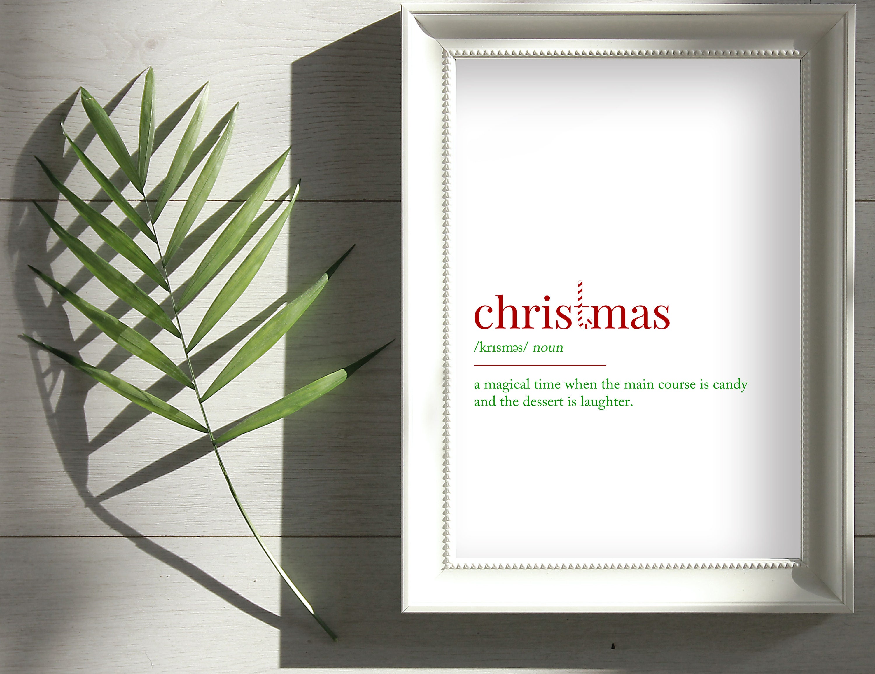 Christmas Definition Downloadable Print, Printable Quote, Definition ...