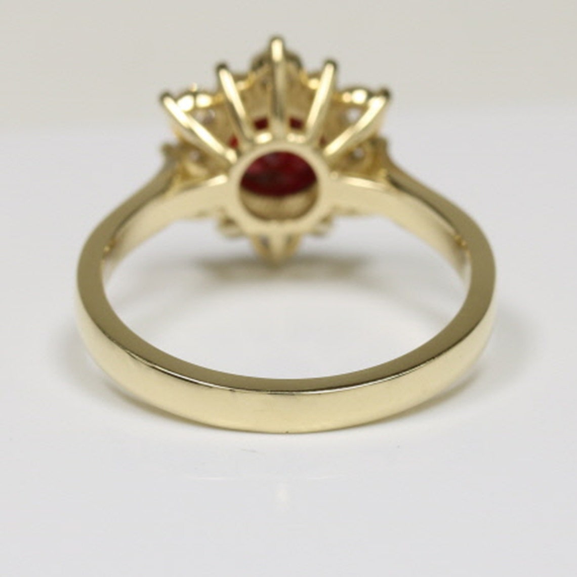 Ruby Ring Ruby Engagement Rings 925 Sterling Silver Ring for - Etsy