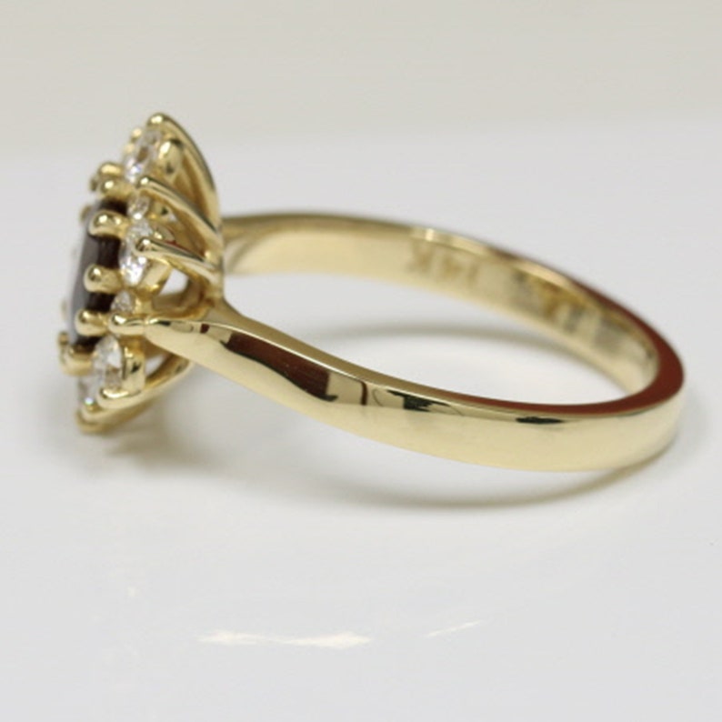 Ruby Ring Ruby Engagement Rings 925 Sterling Silver Ring for - Etsy