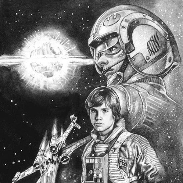 Luke Skywalker Svg - Etsy