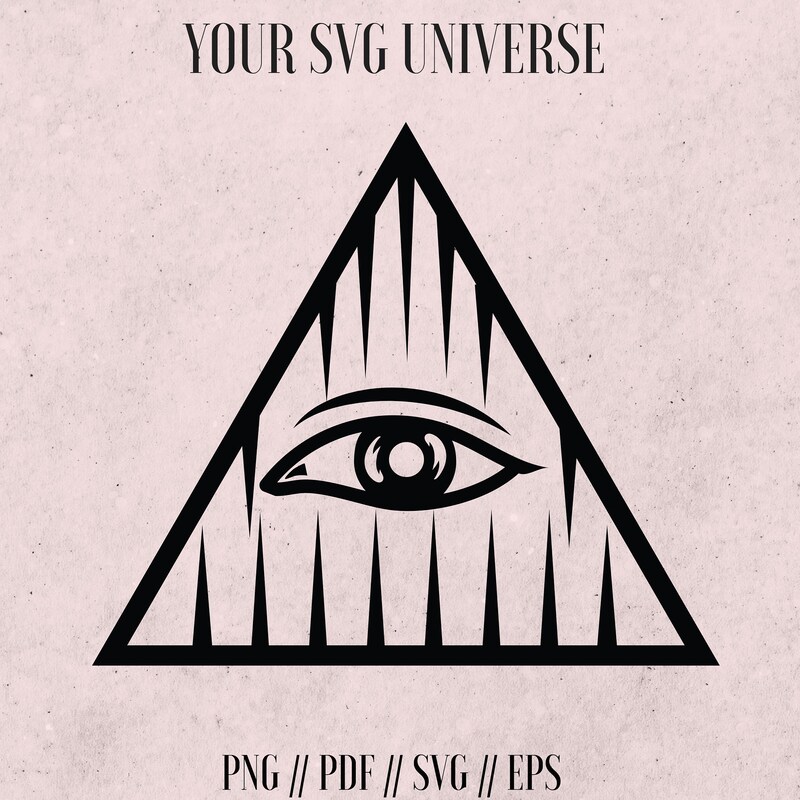 Illuminati Svg - Etsy