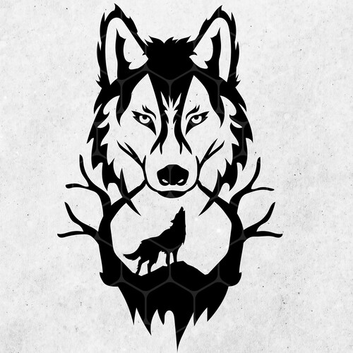 Wolf Svg Wild Animals Vector Graphics Wolves Clipart - Etsy