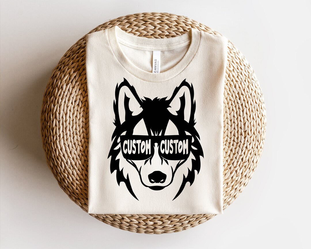 Custom Wolf Pack Svg File - Wolf Head - - Animals Svg -wolf Diy Shirt ...