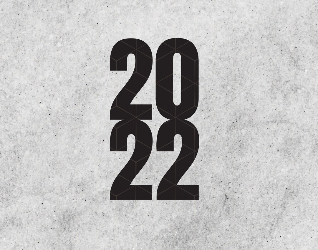 2022 Typography - Graduation, Decoration, Class of 2022, Celebration ...