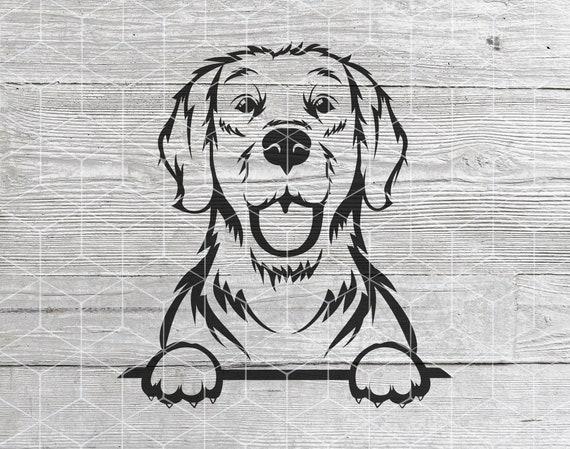 Golden Retriever SVG Digital Download File Labrador Svg Dog | Etsy