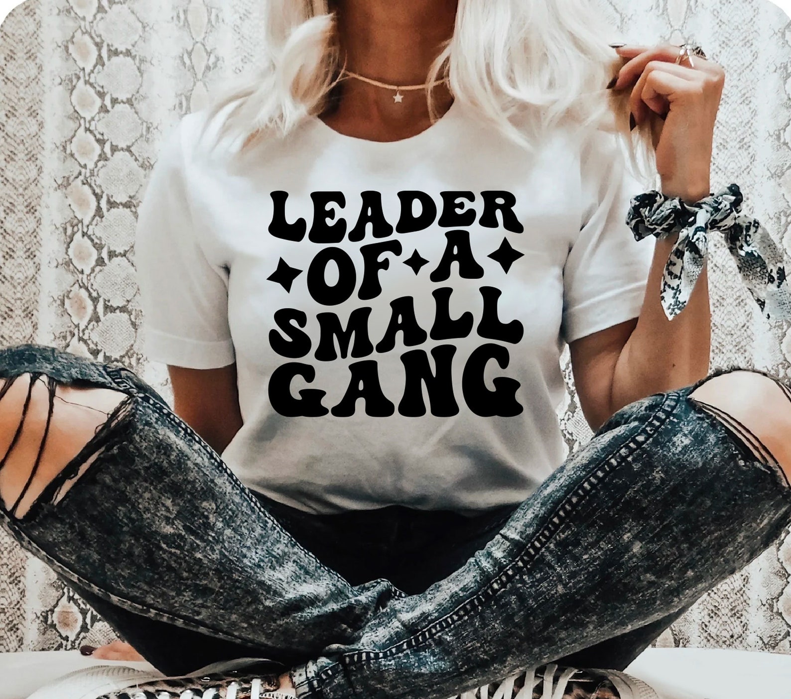 Leader of A Small Gang Svg Png: Sarcasm Retro Mom Files (digital ...