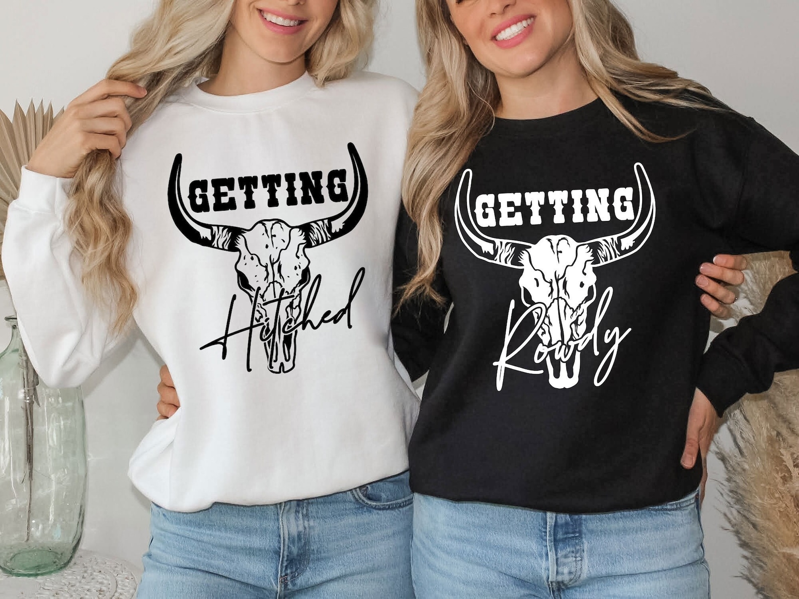 Getting Hitched Getting Rowdy SVG, Bachelorette Party Svg,western SVG ...