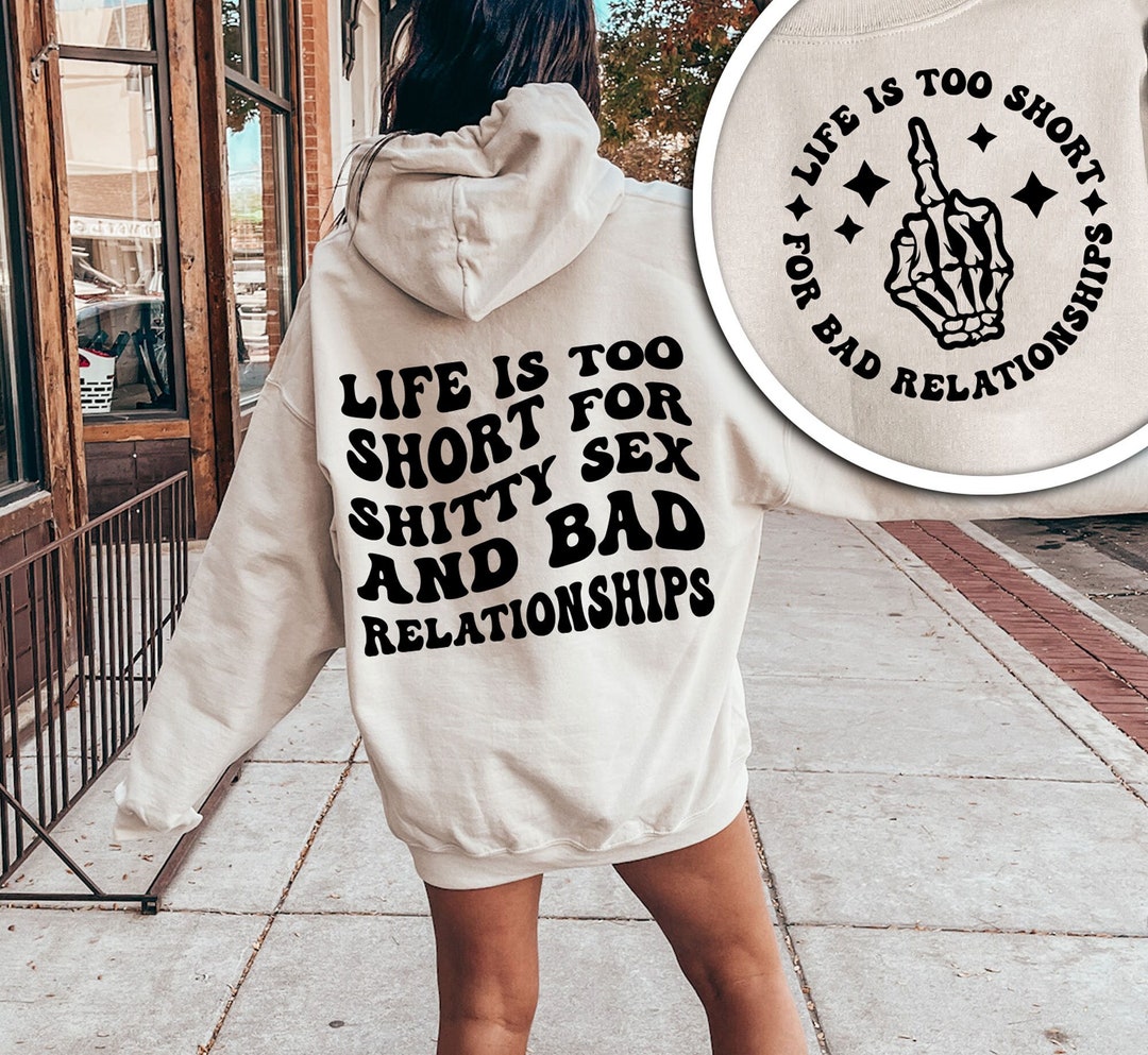 Life's Too Short SVG: Funny Sarcastic Design (digital Download) - Etsy