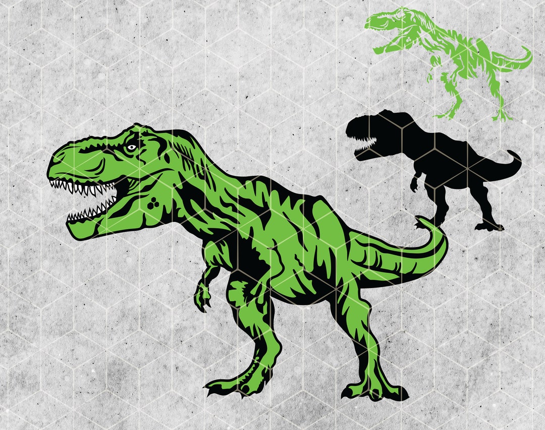 Layered Tyrannosaurus Rex svg, T-Rex svg-Dateien für Cricut, Trex ...