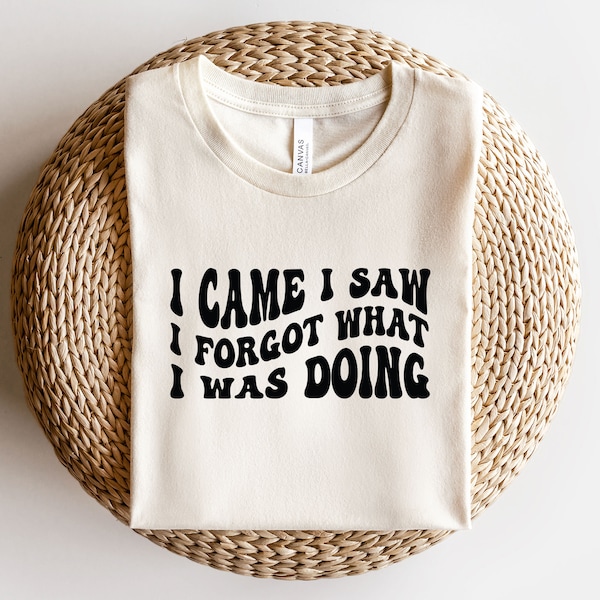 I Came I Saw I Forgot What I Was Doing Mug - Etsy