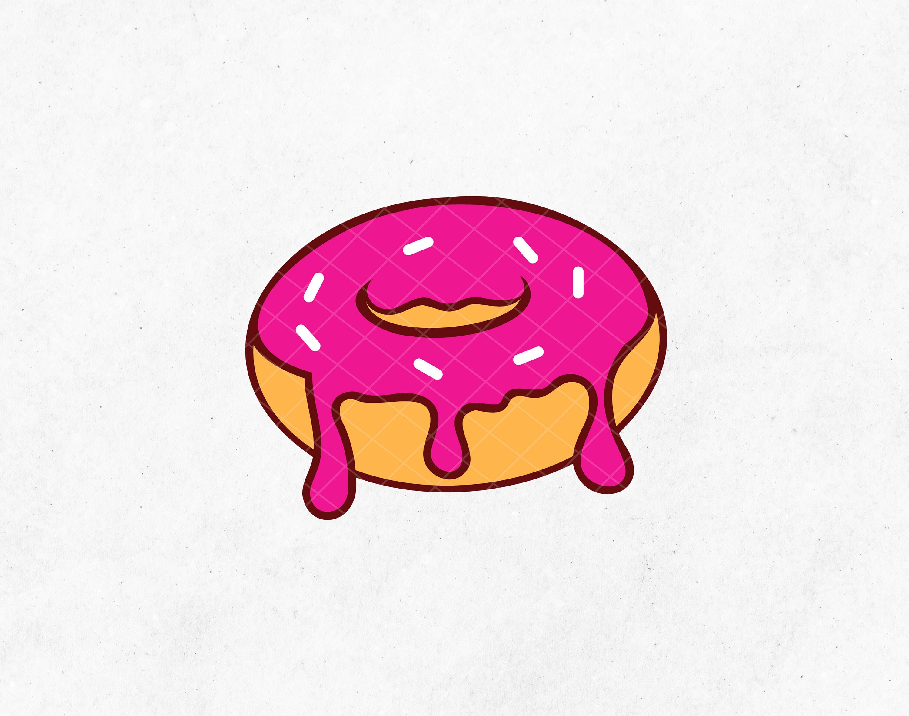 Donut SVG Dripping Donut SVG Layered Donut Clipart Doughnut - Etsy