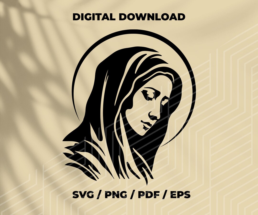 Virgen De Guadalupe SVG: Virgin Mary, Mother Mary (digital File) - Etsy