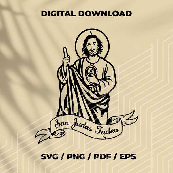 San Judas Vector - Etsy