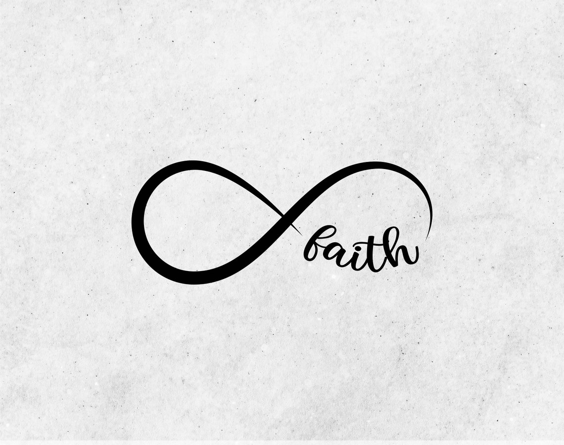 Infinity Symbol Svg Religious Infinity Sign Svgfaith Symbol | Etsy