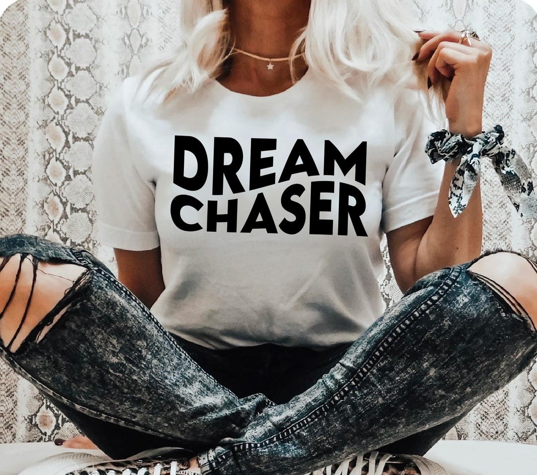 Dream Chaser SVG: Inspirational Woman Boss Design (digital Download) - Etsy