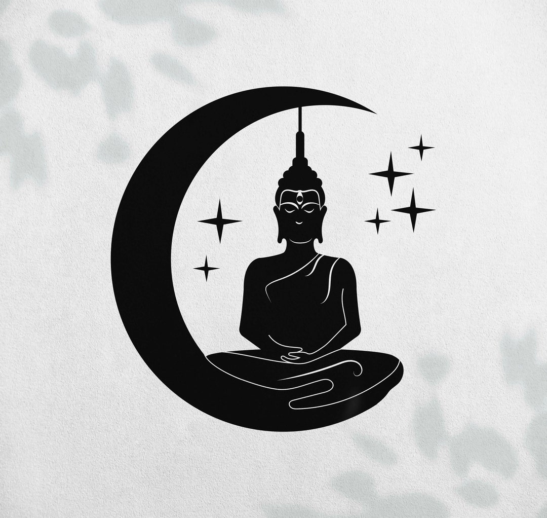 Buddha Svg Files for Crciut and Silhouette, Esoteric SVG, Instant ...