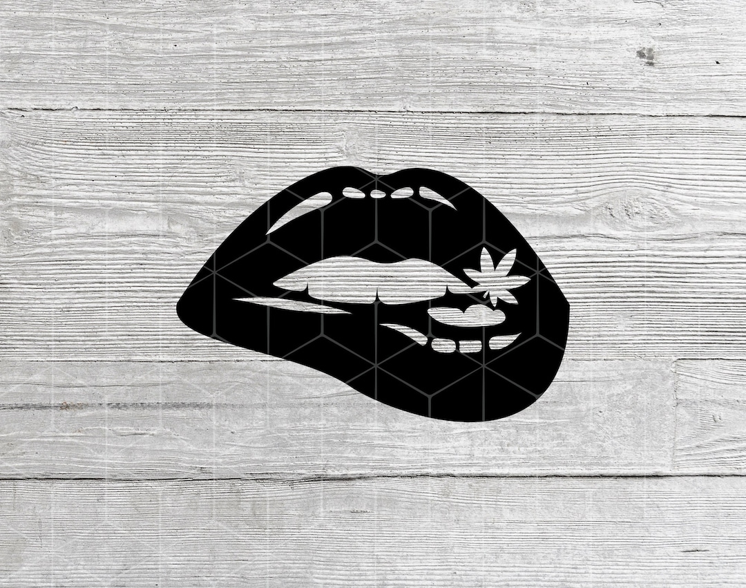 Weed Lips SVG, Sexy Lips, Hemp Lips Files for for Cricut, Svg PNG PDF ...