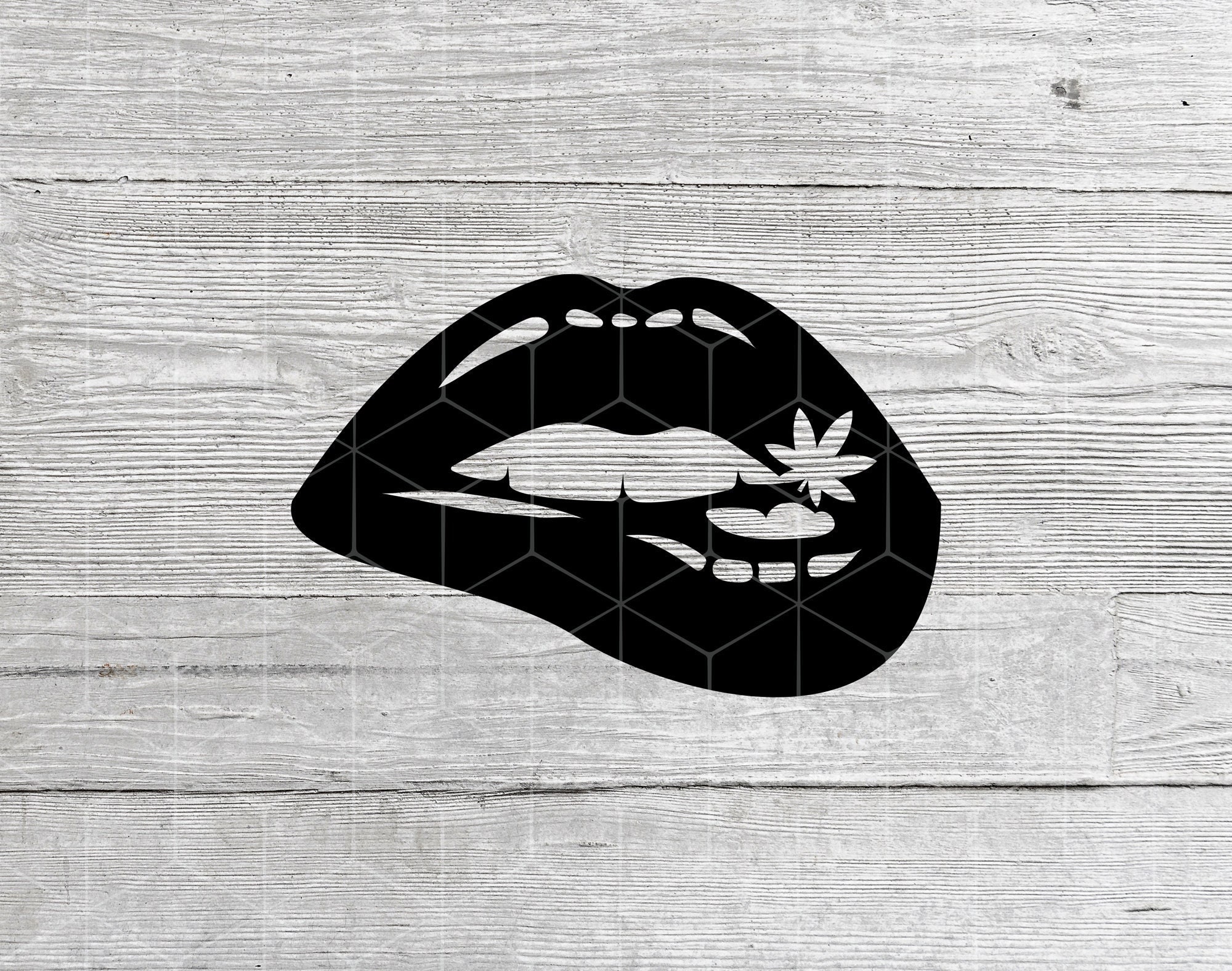 Sexy Lips Smoking Weed