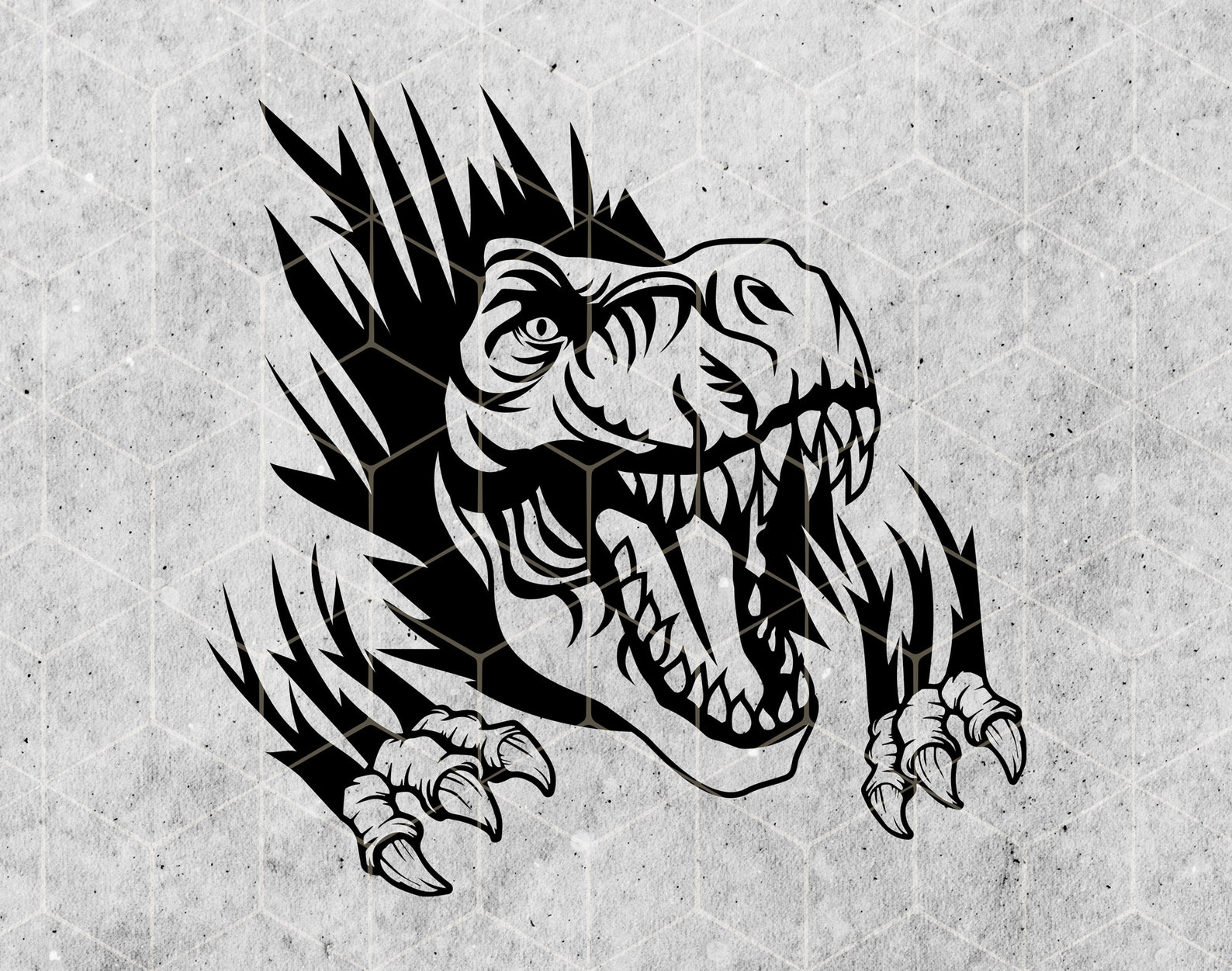 Tyrannosaurus Rex Svg T-rex Svg Files for Cricut Peeking | Etsy