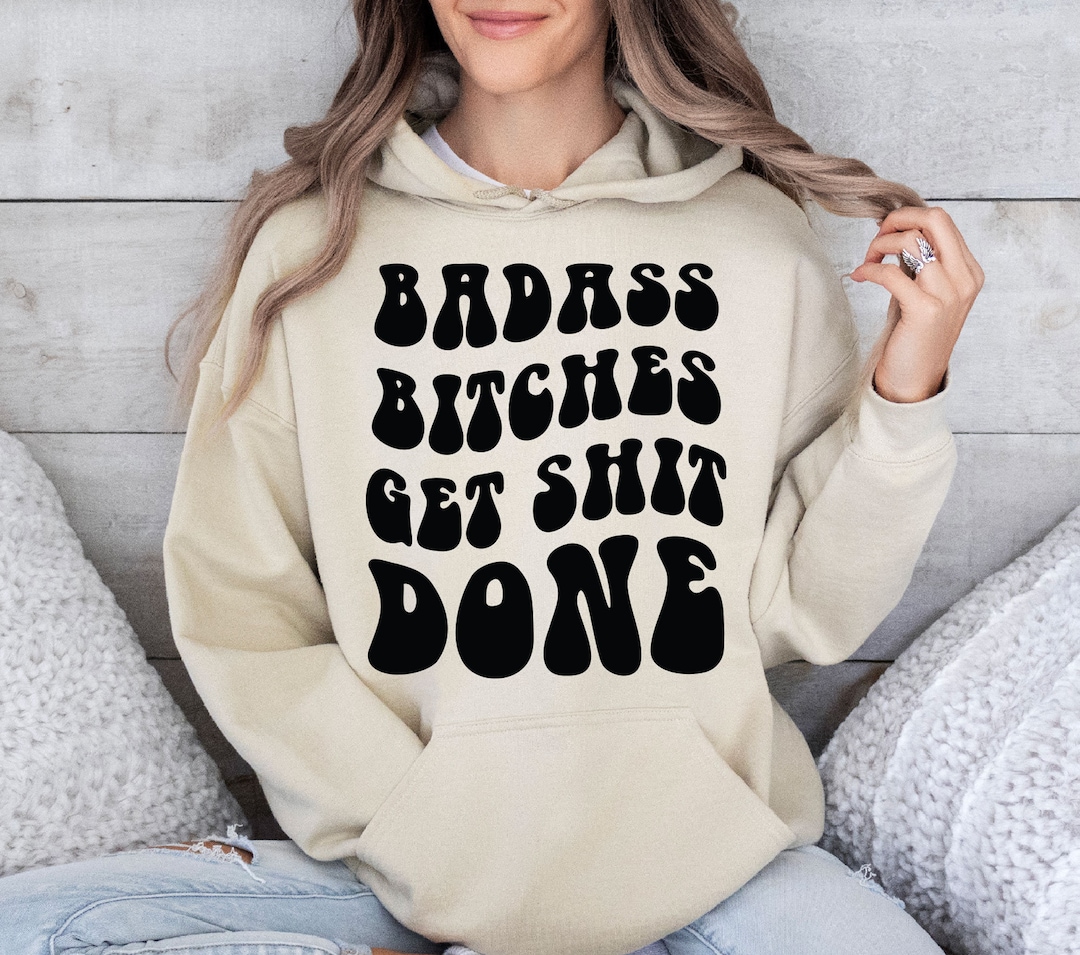 Badass Bitches Get Shit Done SVG, Funny Svg Files for Cricut and ...