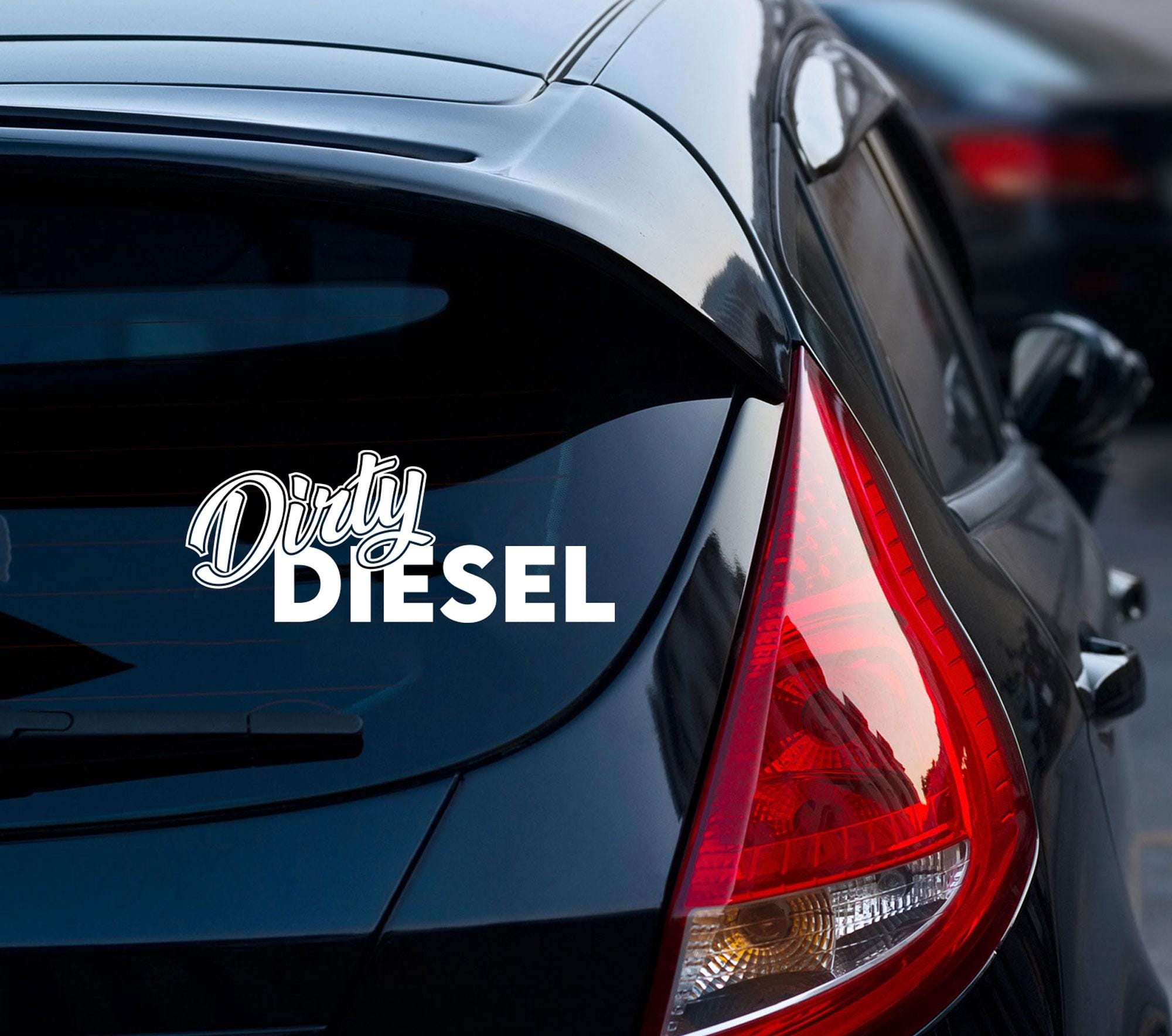 Dirty Diesel SVG: Fuel Sticker Design, Truck Lover Clipart (cut File ...