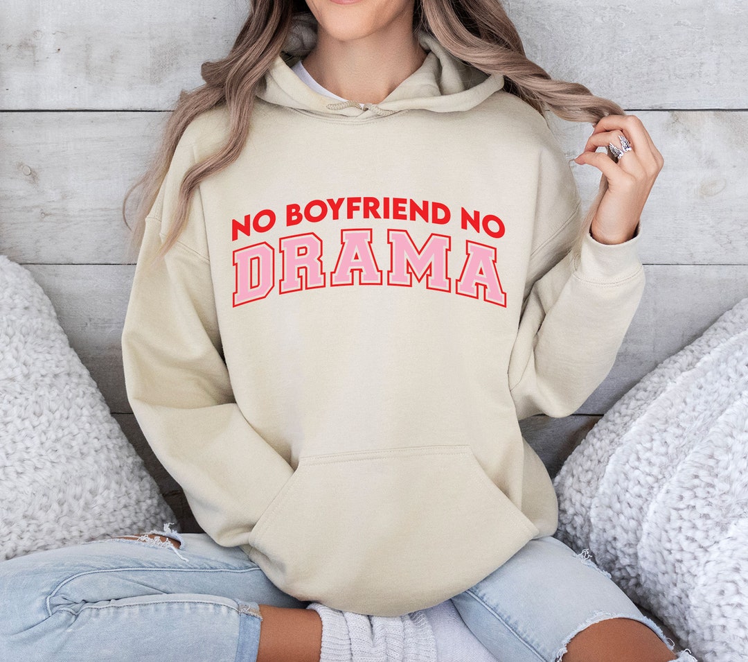No Boyfriend No Drama SVG Files for Cricut, Png for Sublimation, Funny ...