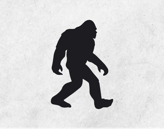 Sasquatch Vector File Walking Yeti Cut File Cricut File SVG | Etsy