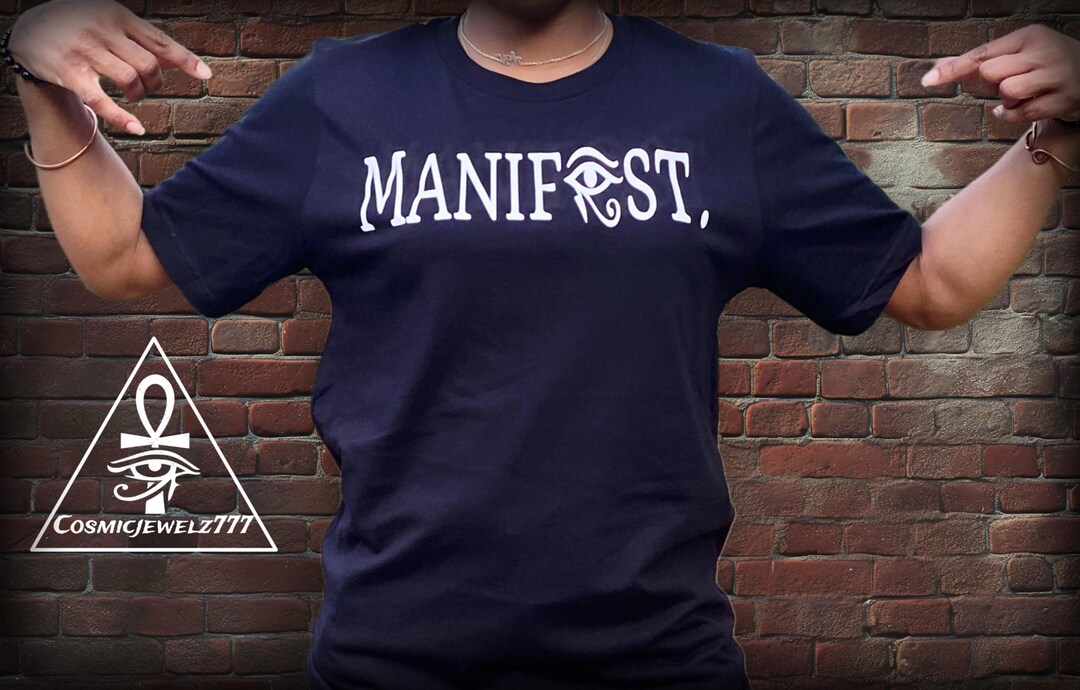 Manifest • Eye of Horus • Unisex • 100% Cotton T-shirt - Etsy